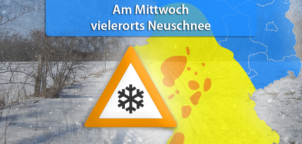 Tief "Oskar" bringt am Mittwoch Dauerschneefälle - Unwetter24.net