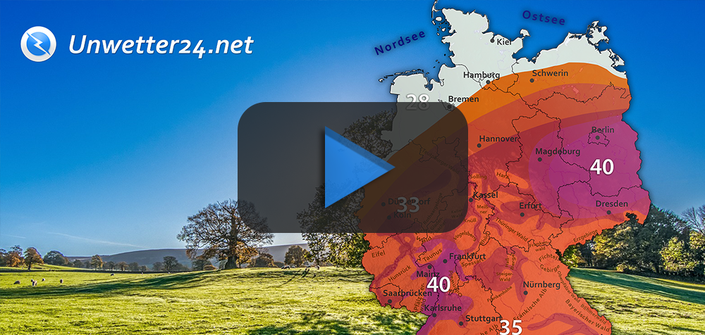InfoClip extreme Hitzewelle „Ulla“ Teil 2 - Unwetter24.net