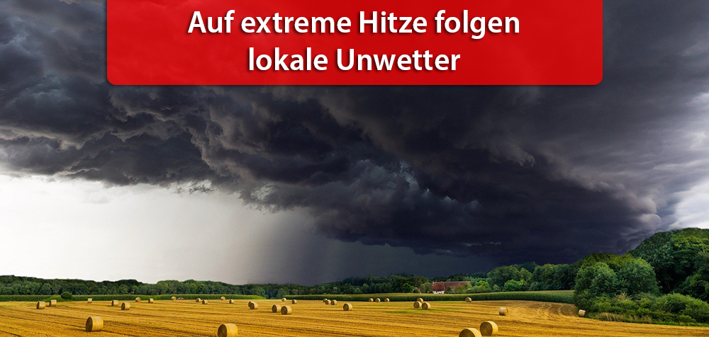 Ab Donnerstag steigt die Unwettergefahr! - Unwetter24.net