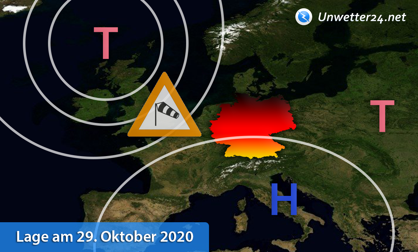 Sturm oder goldener Oktober nächste Woche? - Unwetter24.net