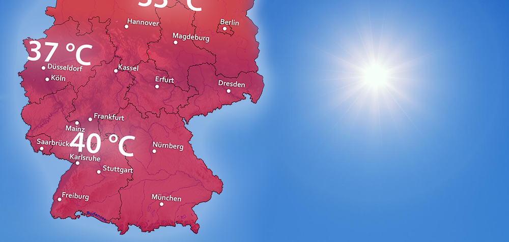 Über 35 Grad am Fronleichnam-Wochenende? - Unwetter24.net